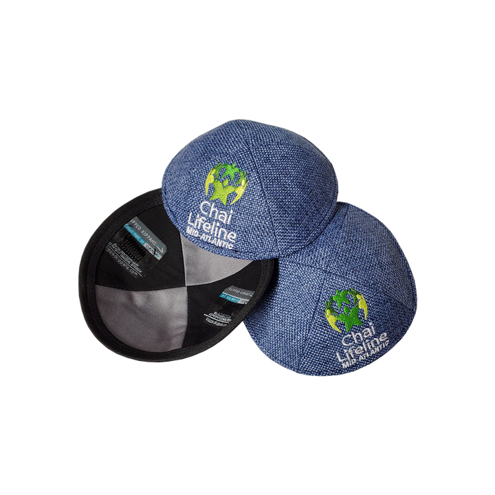 Custom Personalized Kippahs & Yarmulkes | Bulk Kippahs & Yarmulkes ...